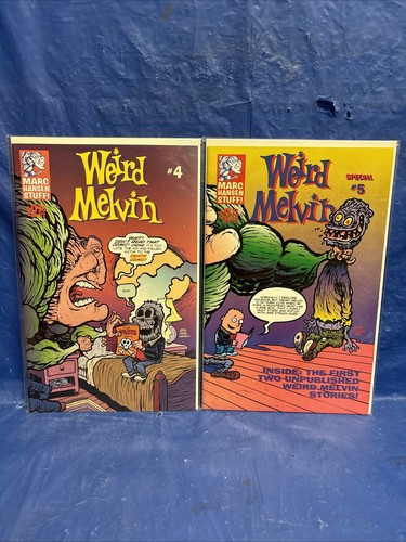WEIRD MELVIN~ Marc Hansen Stuff~2 Issues 4 & 5 | eBay