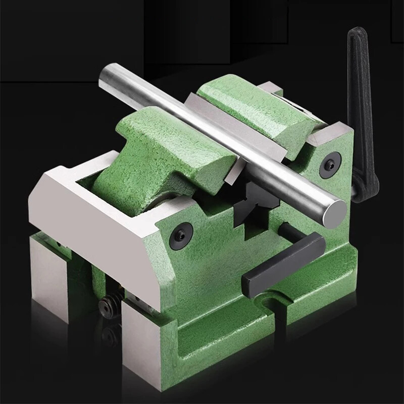 Milling Machine Machine with Vise Round Tubular Object Cylindrical ...