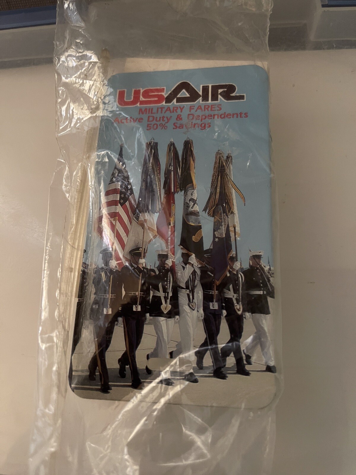 US Air Military Fares Bag Tag with strap | eBay