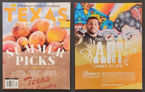 TEXAS HIGHWAYS MAGAZINE - MAY 2019 - COMPLETELY INTACT w/ INSERTS ...