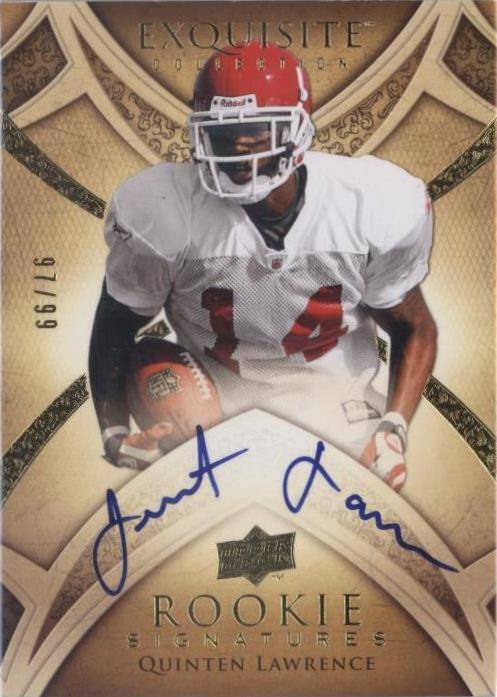 2009 Upper Deck Exquisite Collection - Rookie Signatures Quinten ...