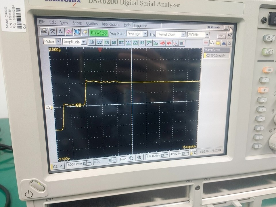 Tektronix 80E10 DCA Module 50GHz, Dual Channel, Remote Sampling Modules ...