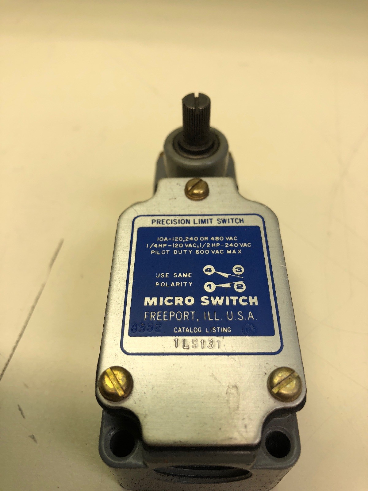 Honeywell 1LS131 Micro Precision Micro Limit Switch *Fast Shipping ...