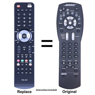 Replacement Remote Control For Bose 321 3·2·1 GS CINEMATE GS SERIES I ...