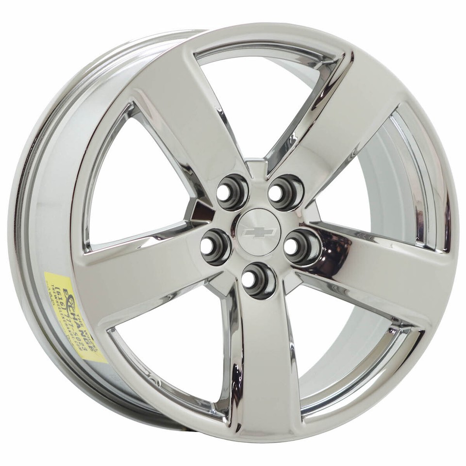 19" Chevrolet Malibu LTZ Bright Chrome wheels rims Factory OEM set 5562 ...