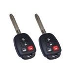2 For 2014 2015 2016 2017 2018 Toyota Corolla Keyless Entry Remote Key ...