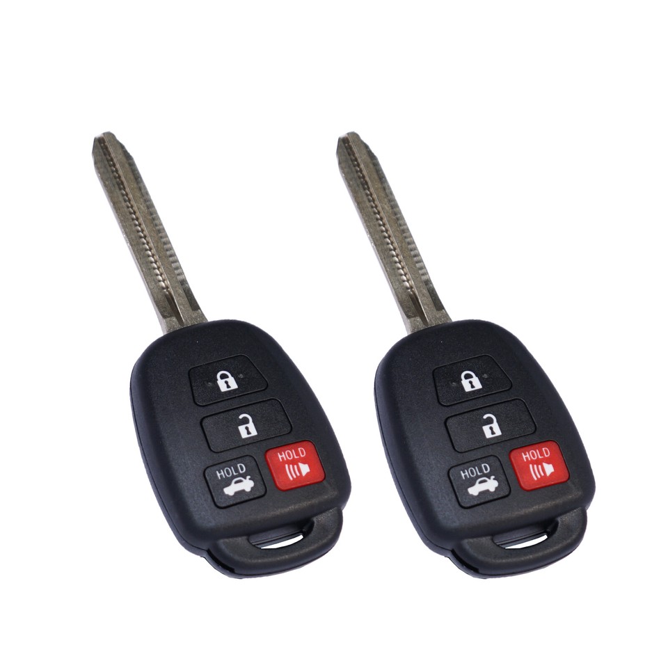 2 For 2014 2015 2016 2017 2018 Toyota Corolla Keyless Entry Remote Key ...