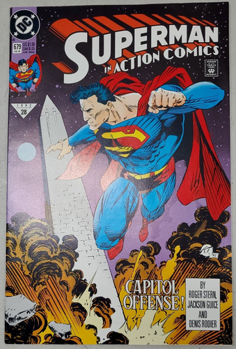 Superman in Action Comics Number 679 (Capitol Offense) [Comic Book ...