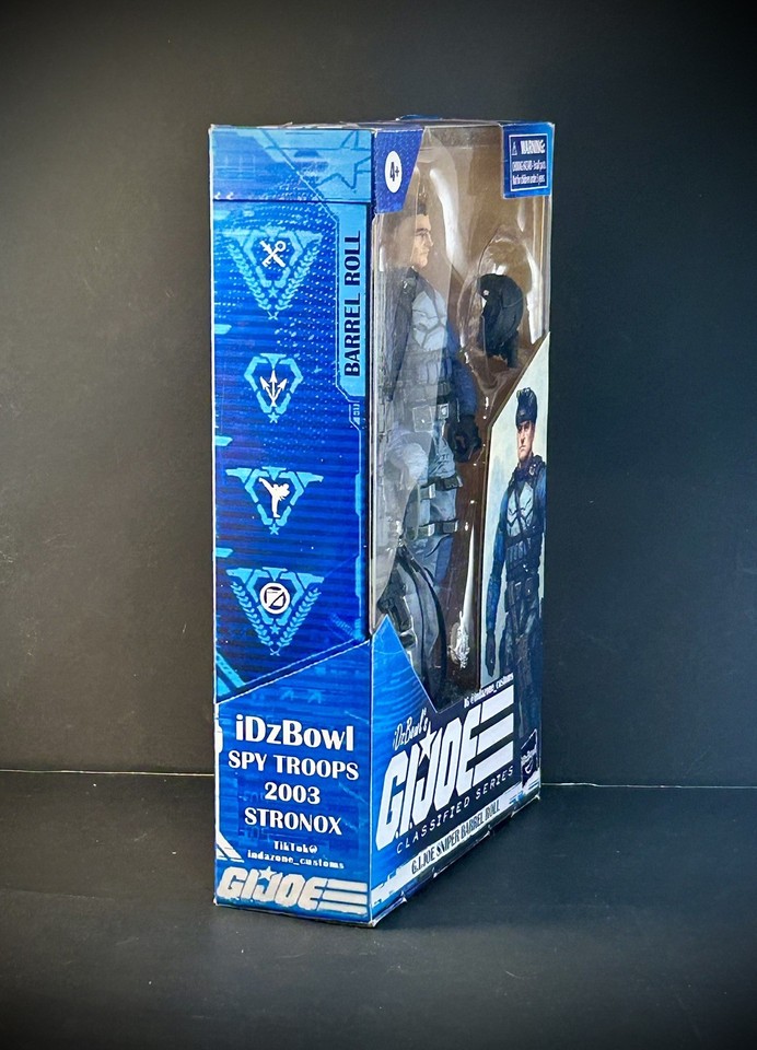 Barrel Roll GI Joe Classified Series Custom indazone customs Stronox ...