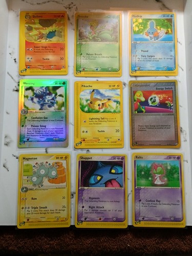 Pokemon Ereader Lot Reserve Holos And Non Holos Vintage Pokemon Cards E ...