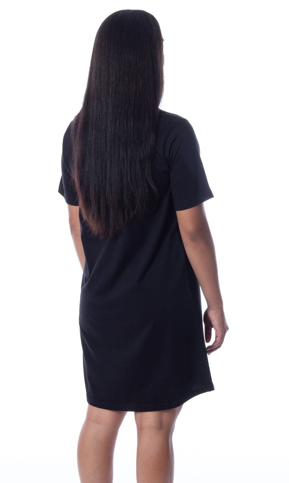 Jurassic Park Womens' Dinosaur Film Logo Nightgown Sleep Pajama Shirt ...