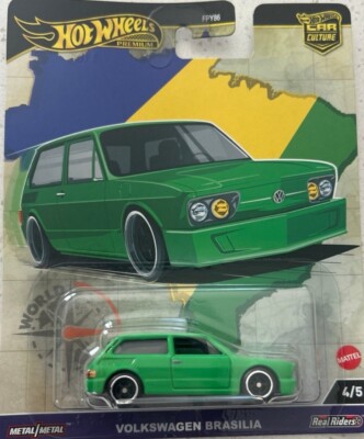 Volkswagen Brasilia * Green * 2024 Hot Wheels WORLD TOUR Car Culture ...