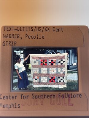 Pecolia Warner “Strip Quilt” African American Quilt Textile Art 35mm ...