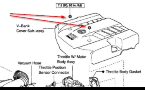 Lexus GX470 ENGINE COVER CAP NUT OEM FACTORY NEW QUANTITY 2 | eBay