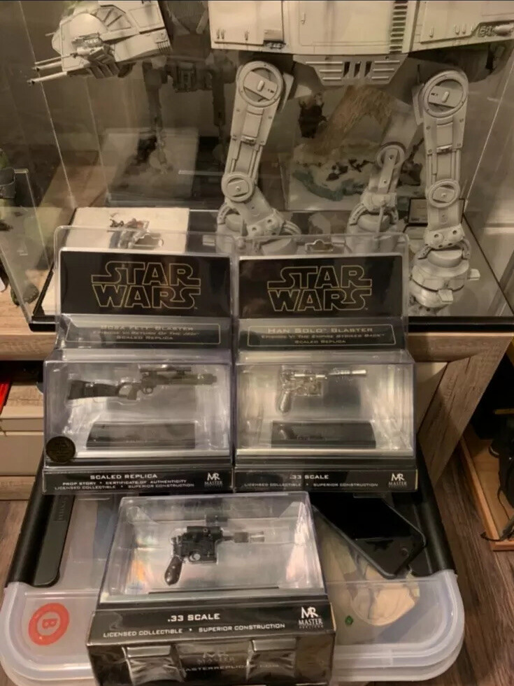Master Replicas Blasters Boba Fett, Han Solo | eBay