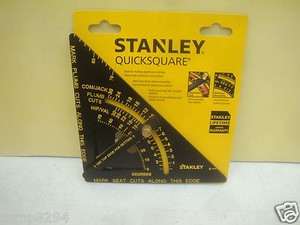 STANLEY ALUMINIUM ADJUSTABLE ROOFING QUICK SQUARE 0 46 053 | eBay