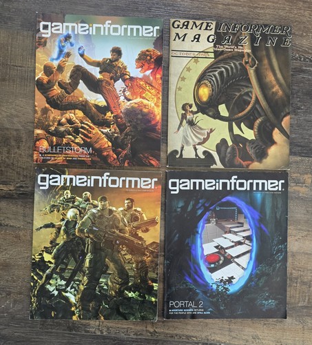 Game Informer Magazine Lot of 4 Issues 204 205 206 210 | eBay