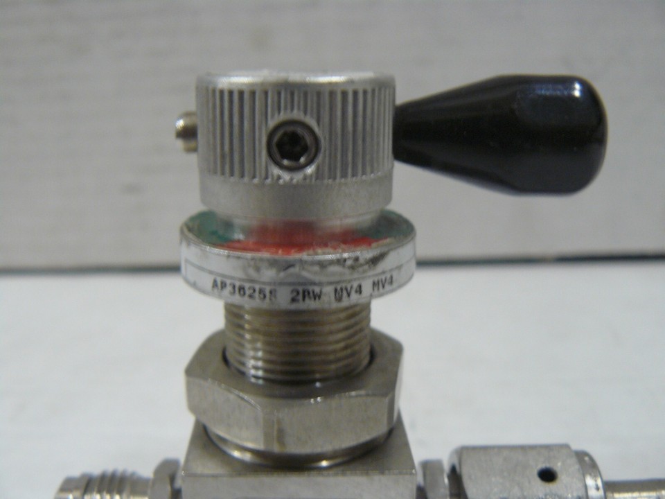 APTECH AP3625S 2PW MV4 MV4 MANUAL DIAPHRAGM VALVE 3000PSI AP TECH WITH ...