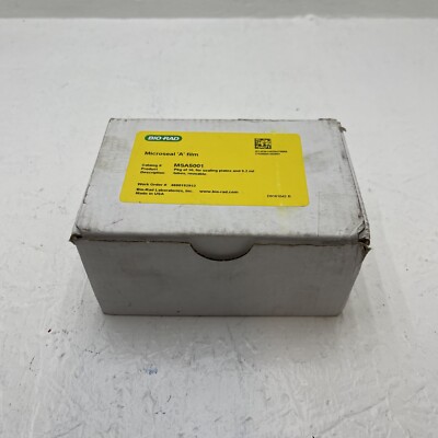 (Qty. 50) BIO-RAD Microseal ‘A’ Film For Sealing Plates, MSA5001 | eBay