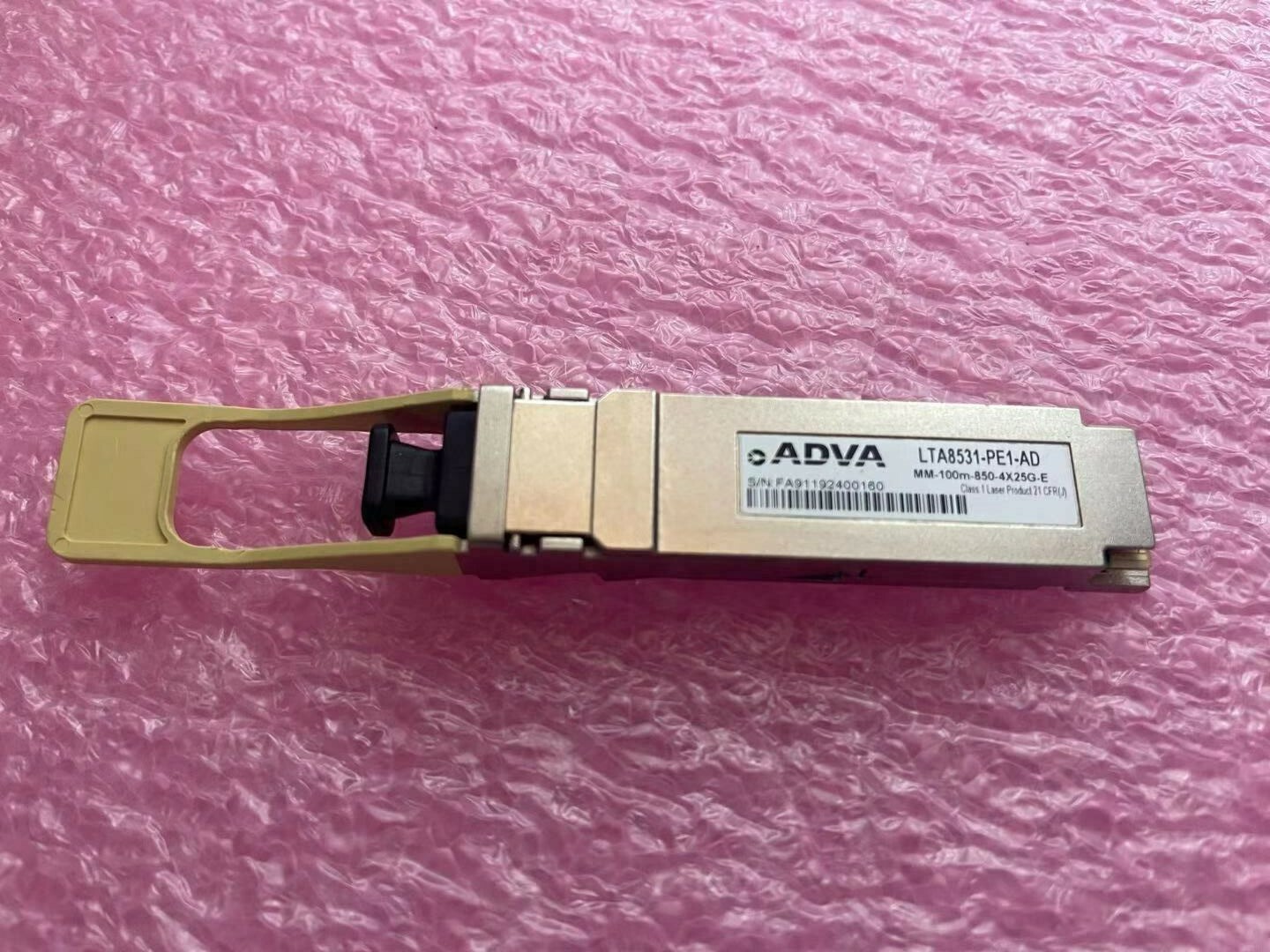 ADVA QSFP28 MM-100m-850-4x25G-E MPO port, LTA8531-PE1-AD | eBay