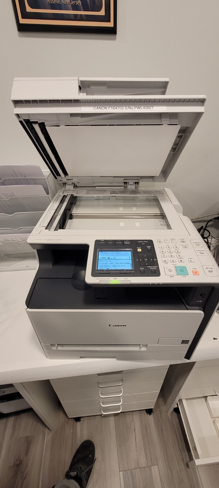 Canon Imageclass Mf8280Cw All-In-One Laser Printer Wireless 13803157871 ...