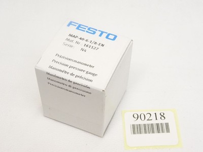 Festo Präzisionsmanometer MAP-40-6-1/8-EN / 161127 / Neu OVP | eBay