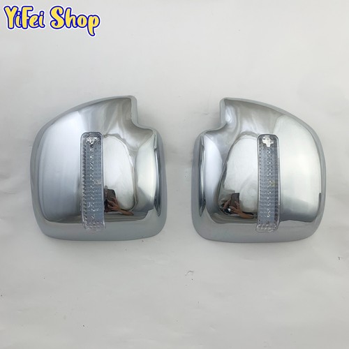 Chrome Car Door Mirror Covers With Led Light Trim For Suzuki APV 2005 ...