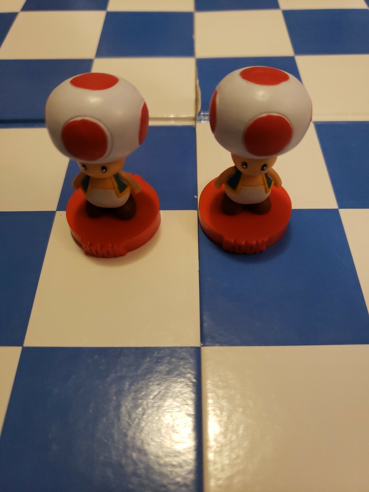 SUPER MARIO Chess Pieces Toad Rook Collectors Edition | eBay