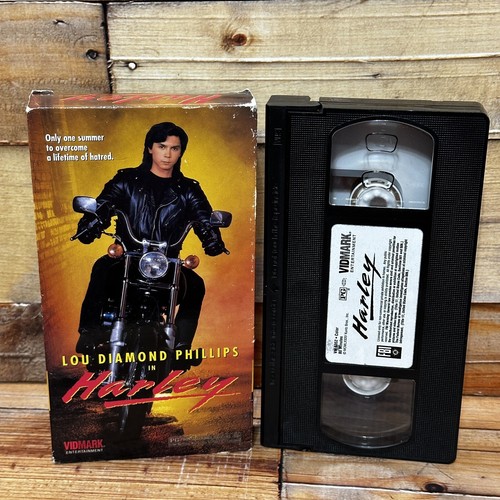 Harley VHS Tape Used Lou Diamond Phillips Vidmark | eBay