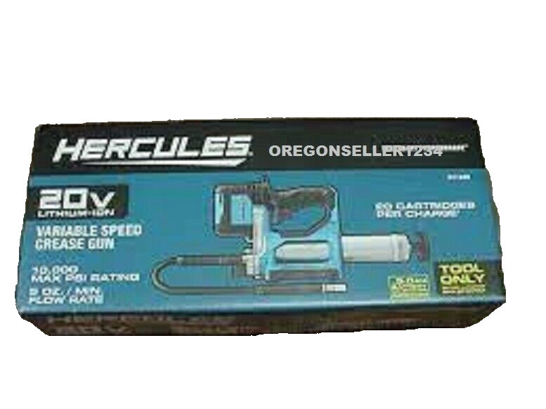 20V Variable Speed Grease Gun 10,000 Max PSI Farming Ranch Cordless ...