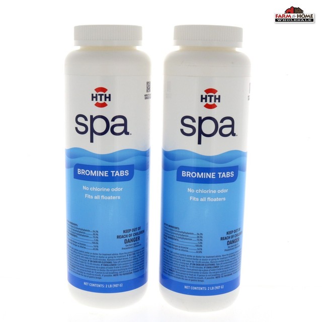 HTH Spa Bromine Tabs Chemical Sanitizer for sale online | eBay