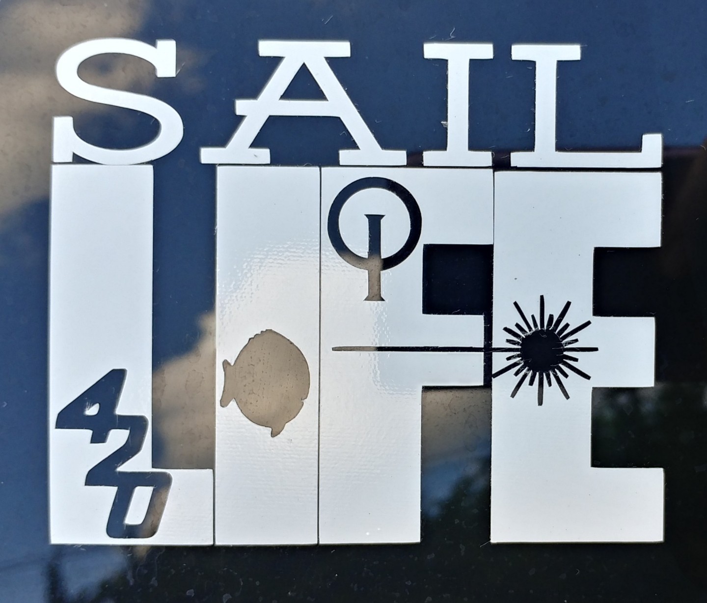 Sail Life Sticker decal (jr sailing, opti, sunfish, laser, 420) | eBay