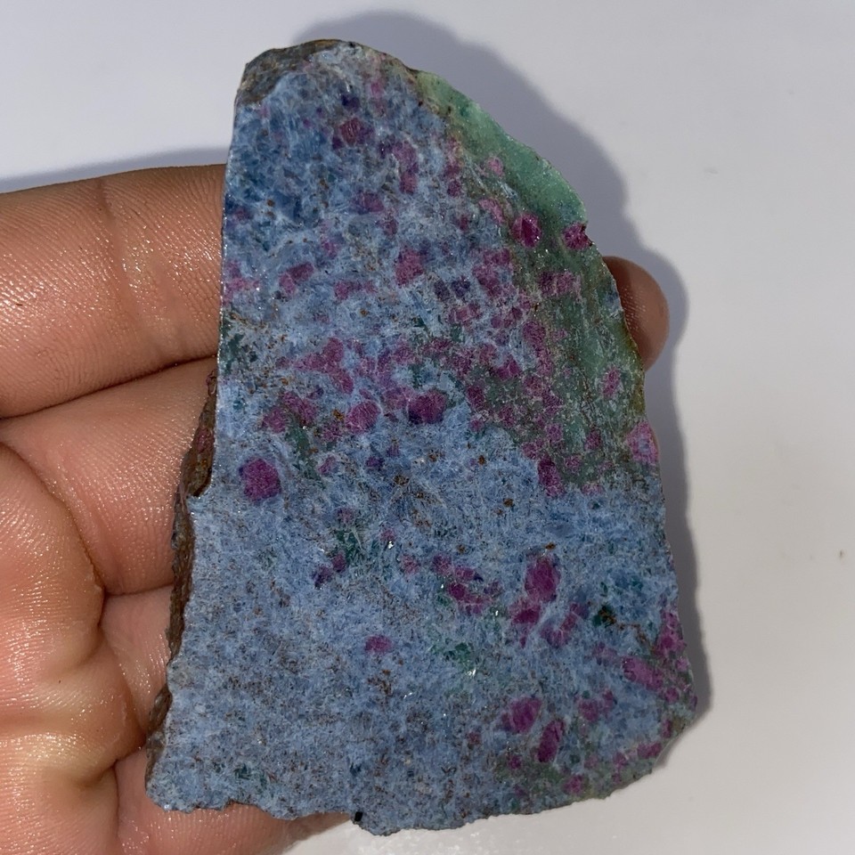 Brilliant Ruby In Kyanite Rough Thick Slab 5 Oz! (UV Reactive) | eBay