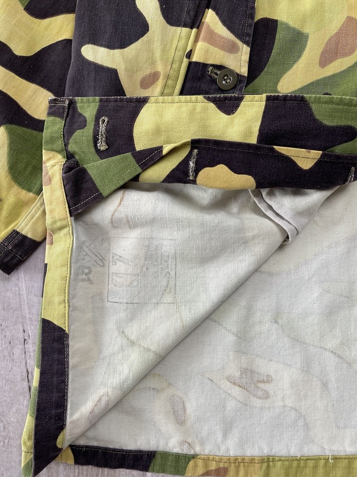 Vintage 1960s Czech Salamander Camo M61 Paratrooper Airborne Smock ...