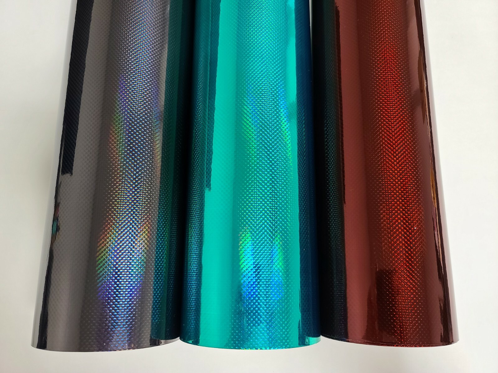 Gloss Chrome Prism Pattern Vinyl Car Wrap Auto Decal Sticker Film Roll ...