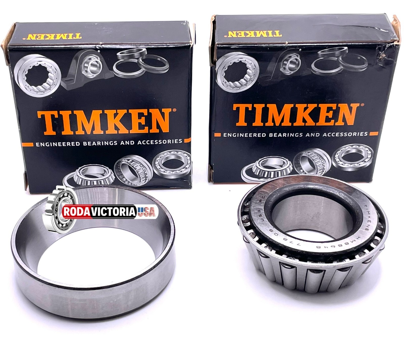 TIMKEN HM88648/HM88610 88648/88610 Taper Roller Bearing D9BZ4630A | eBay