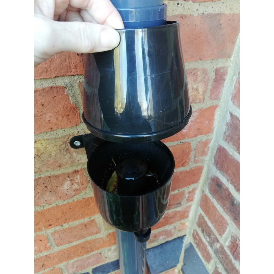 Gutter Mate Water Butt Diverter & Filter - Black, Brown, White & Grey ...