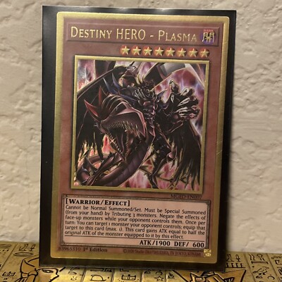 Yugioh - Destiny HERO - Plasma | MGED-EN007 | eBay
