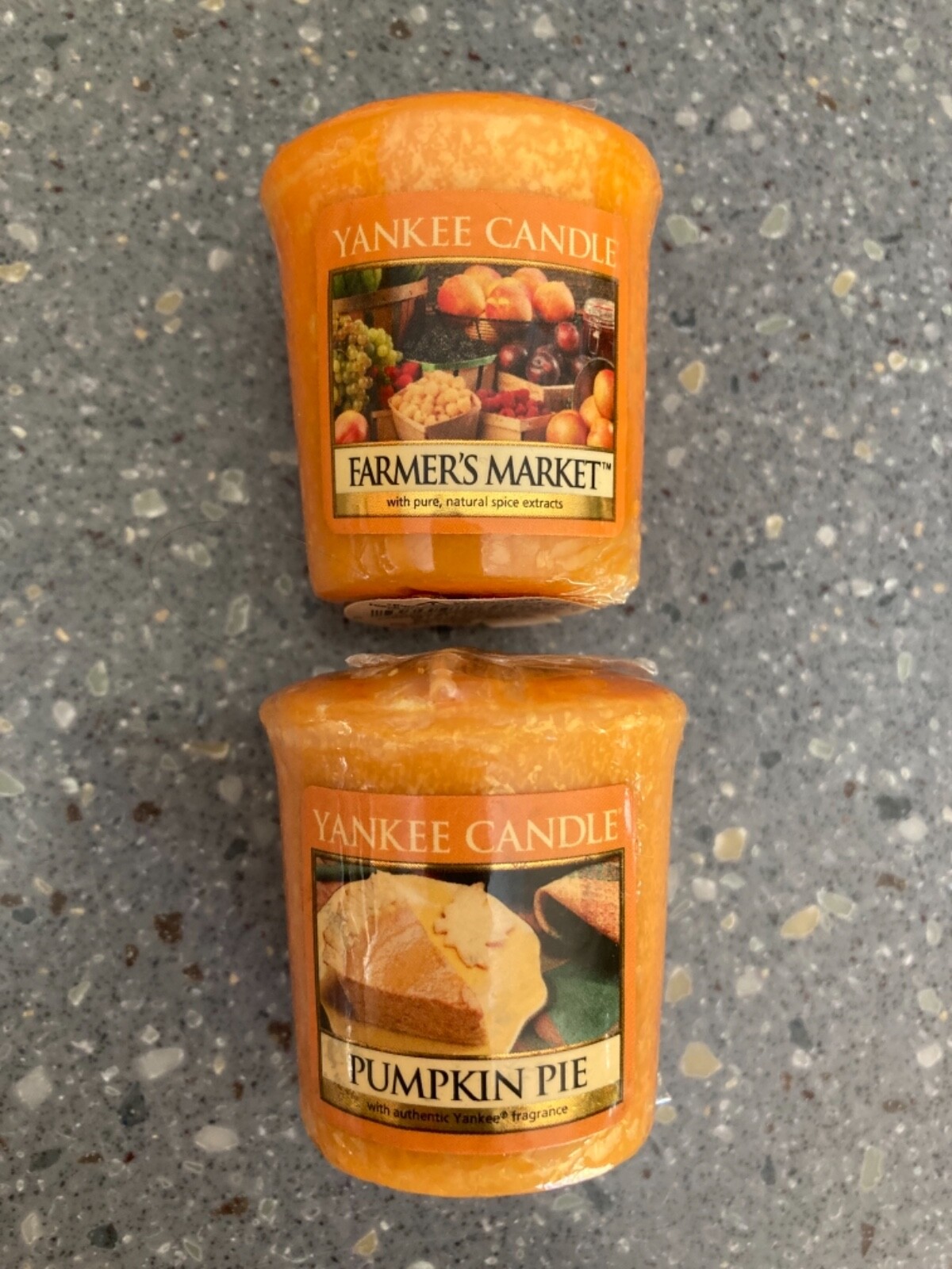 Yankee Candle Farmer's Market Scented Votive Sampler Candles 4 Wax for ...