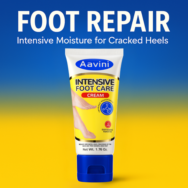 Cracked Heel Foot Cream 50g–Deep Moisture Repair, Odor Control & Callus ...
