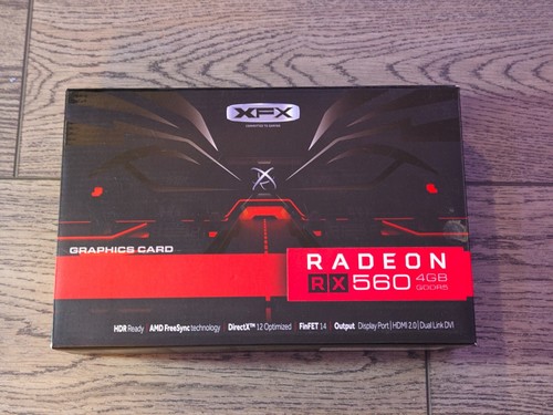 XFX Radeon RX 560 4GB GDDR5 Graphics Card - DisplayPort, HDMI, DVI | eBay