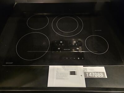 Sharp SDH3042DB 30" Black 4 Cooking Zones Induction Cooktop NOB #147088 ...
