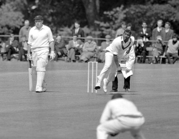 Charles Griffith The West Indies Fast Bowler 1968 Old Cricket Photo | eBay