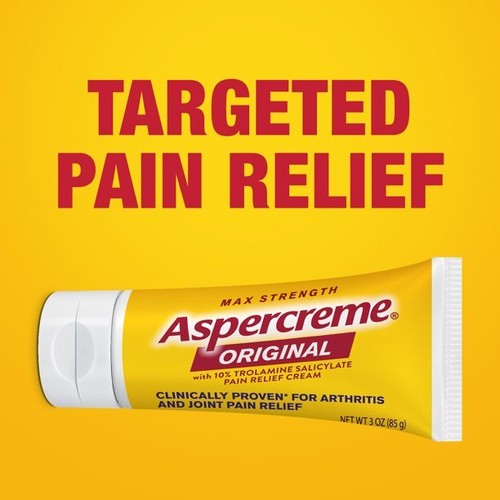 Aspercreme Arthritis Pain Relieving Cream with Aloe 3 oz Odor Free, 3 ...
