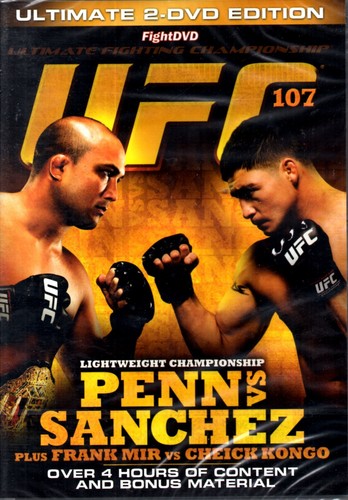 UFC 107 - Penn Vs Sanchez (2DVD) | eBay