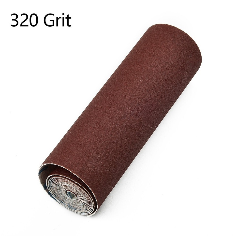 1 Meter *100mm Emery Cloth Backed Sandpaper Roll 80/120/180/240/320/600 ...