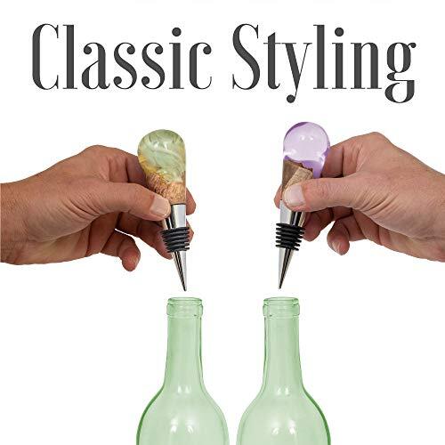 Classic Chrome Style Bottle Stopper with 3/8” x 16 tpi Threaded Post ...