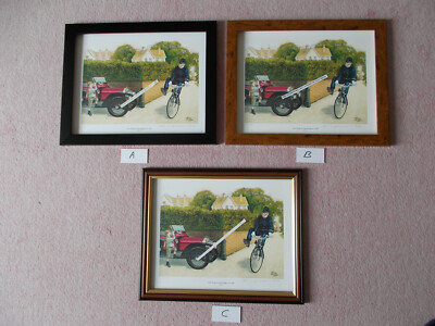 COMICAL POLICE PRINT BY JEDD FRAMED - LIMITED EDITION AND SIGNED (A ...