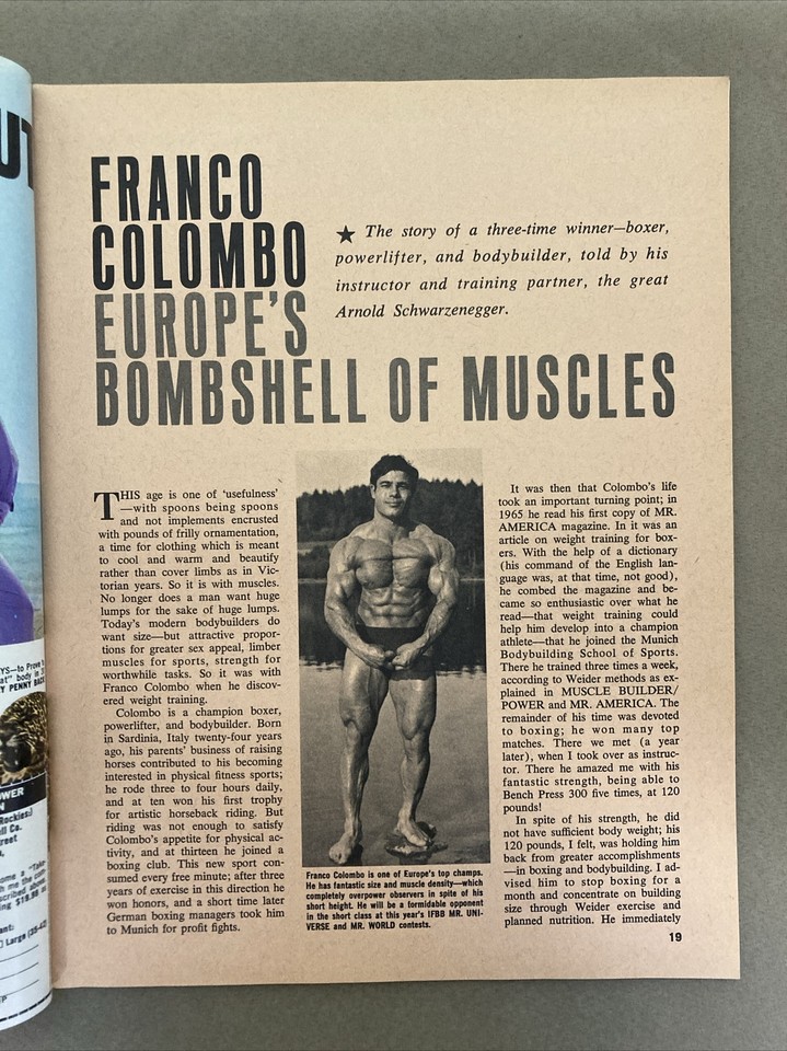 Muscle Builder / Power Bodybuilding Magazine / Don Peters / 11-69 | eBay