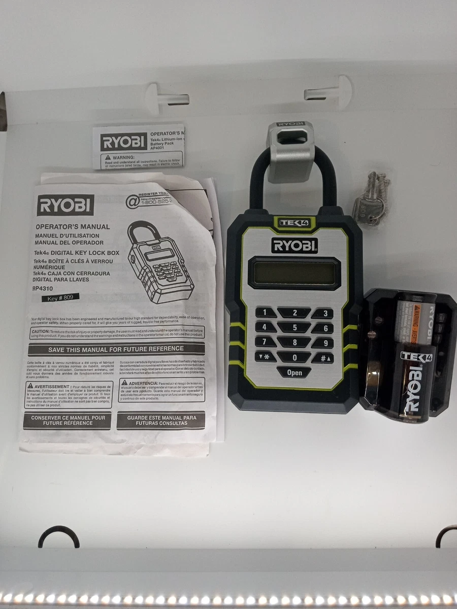 Ryobi Tek4 Battery And Charger
